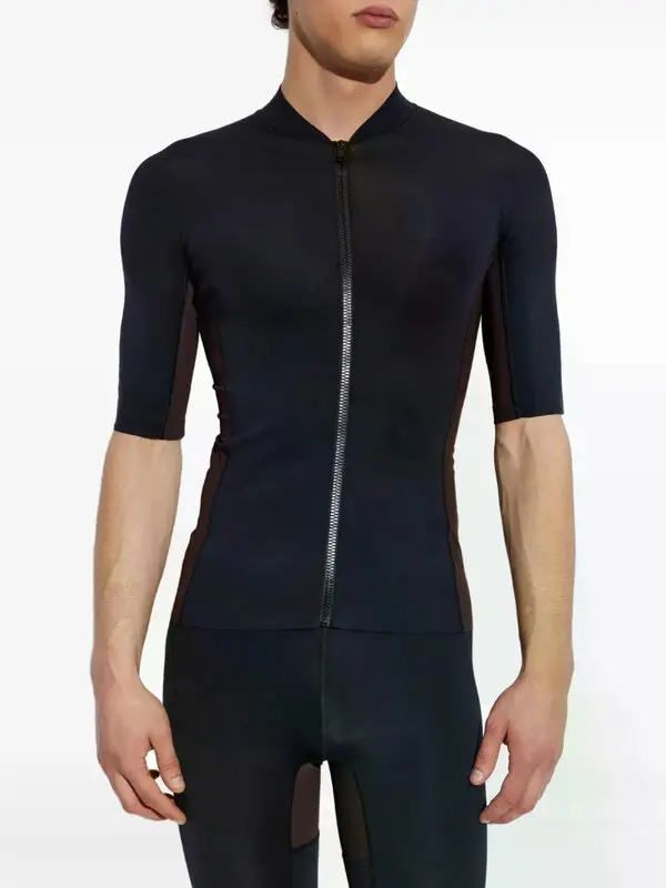 MAISON MARGIELA Zip-up Beach T-shirt