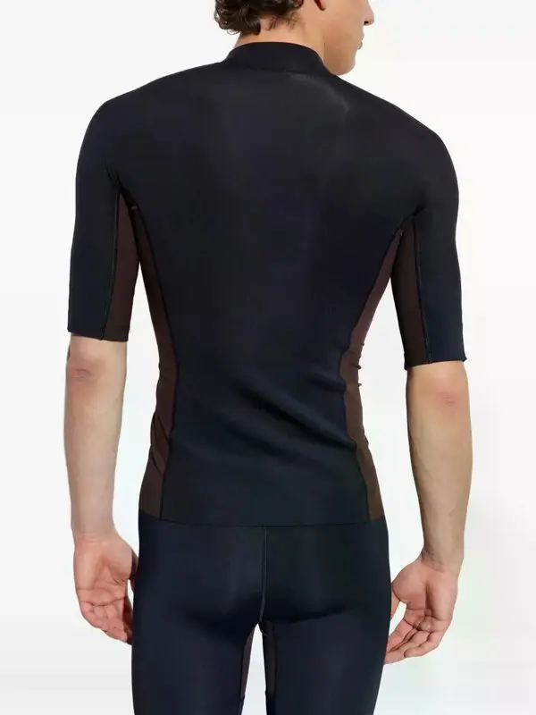 MAISON MARGIELA Zip-up Beach T-shirt