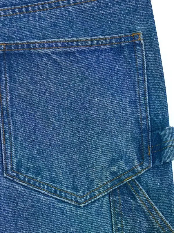 Gosha Rubchinskiy Utility Stonewashed Straight-leg Jeans