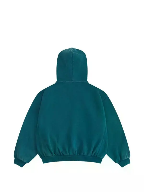 Gosha Rubchinskiy Logo-print Oversized Hoodie - Blue