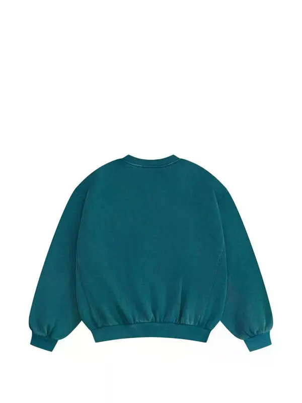 Gosha Rubchinskiy Logo-print Oversized Sweater - Blue