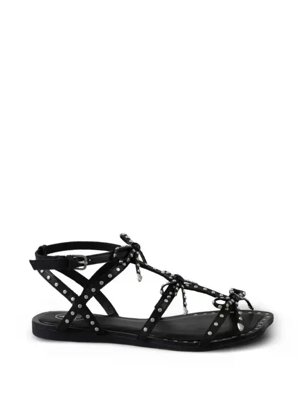 Ash Gladius Studded Sandals - Black