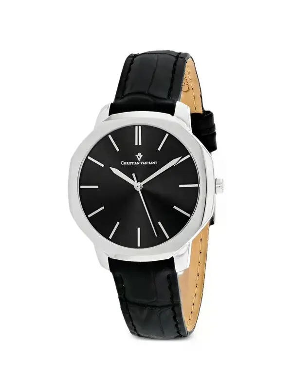 CHRISTIAN VAN SANT Octave Slim 37mm Watch - Black