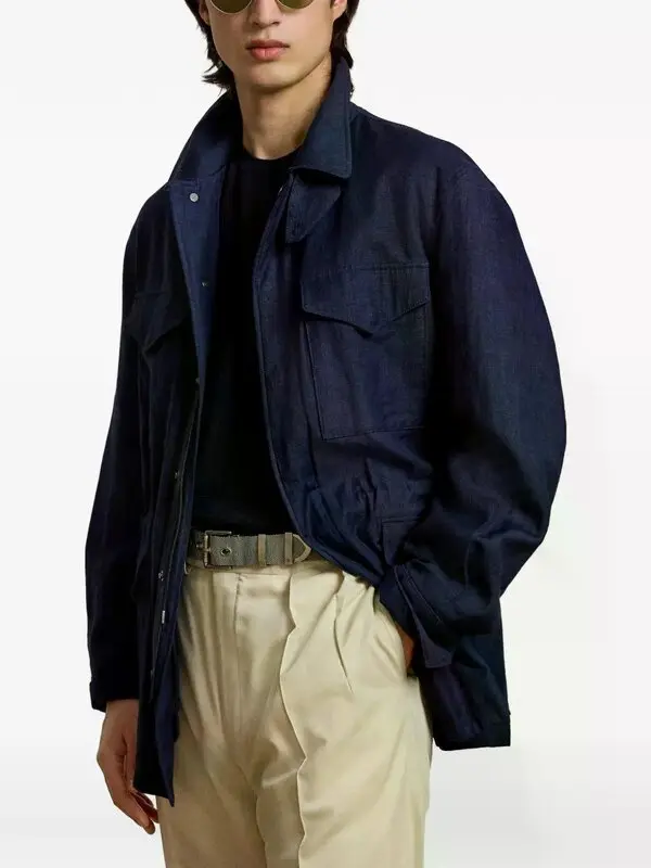 Ralph Lauren Purple Label Flap-pocket Jacket