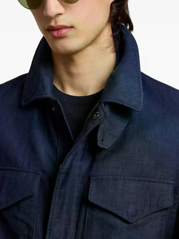 Ralph Lauren Purple Label Flap-pocket Jacket