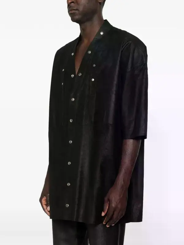 Rick Owens Leather Shirt