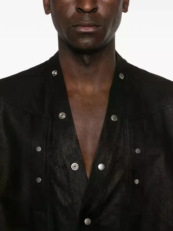 Rick Owens Leather Shirt