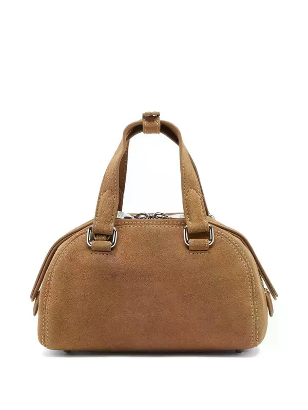 DIESEL® Mini 1dr Dome Leather Tote - Brown