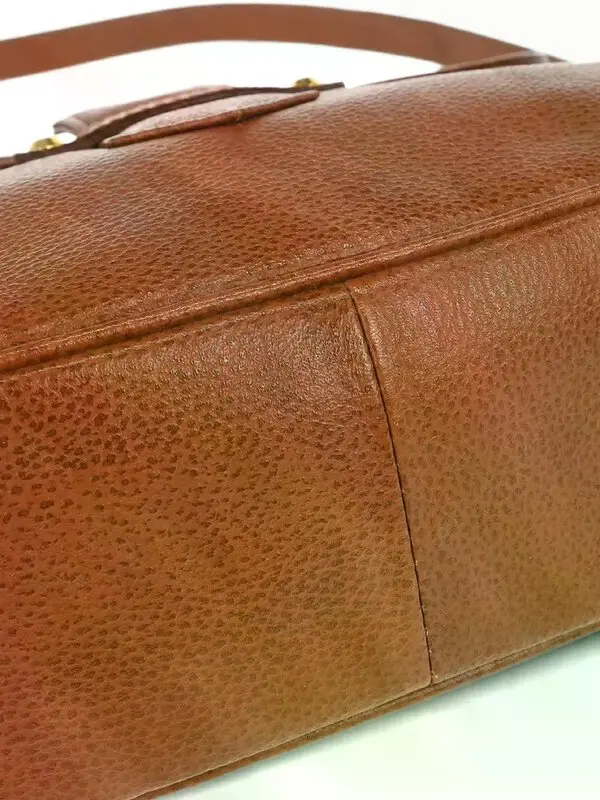 Saint Laurent 1990-2000s Grained Shoulder Bag