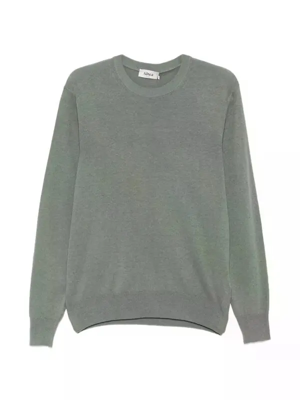 Altea Crew-neck Long-sleeve Sweater - Green