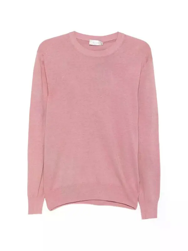 Altea Crew Neck Long Sleeve Sweater - Pink