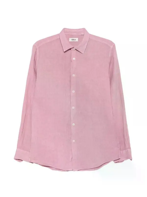 Altea Linen Shirt - Pink