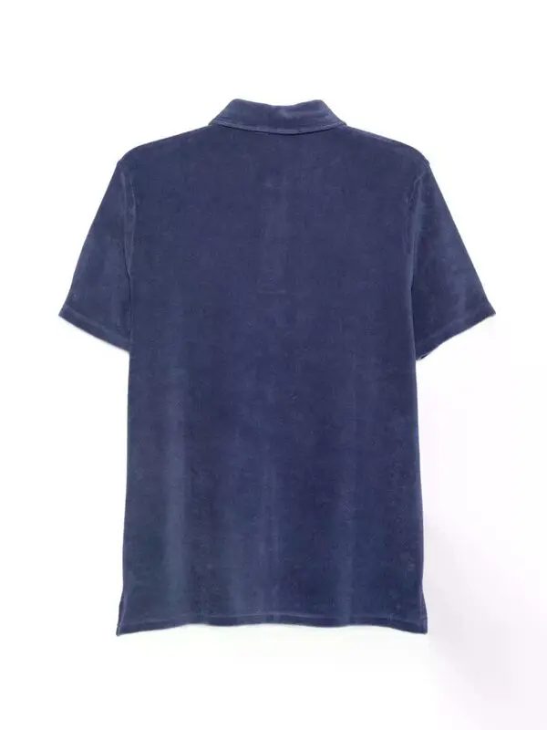 Altea Smith Terry-cloth Polo Shirt