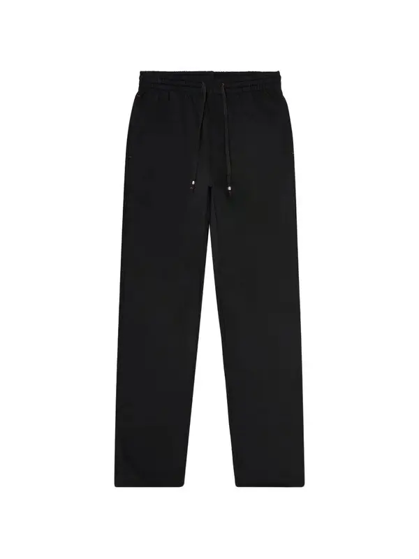 DIESEL® Peached Drawstring Track Pants - Black