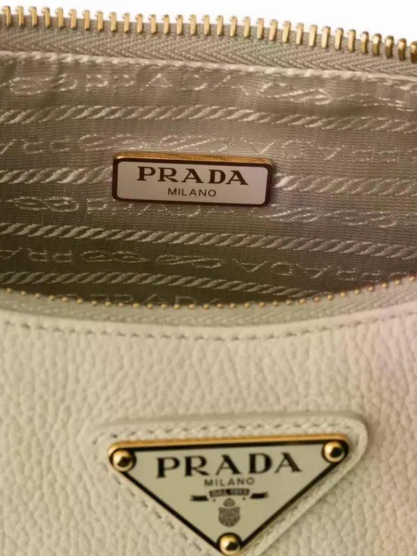Prada Re-edition 2005 Nubuck And Saffiano Leather Mini Bag - Neutrals
