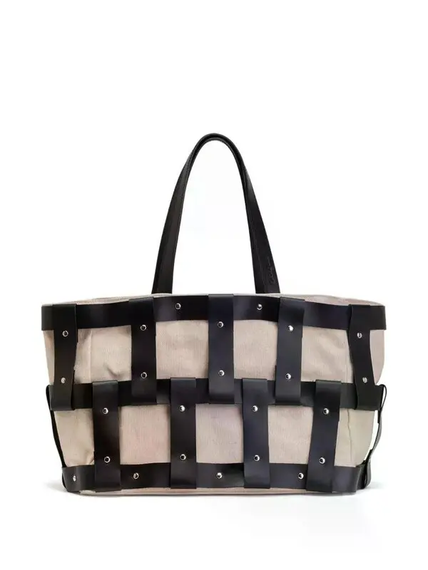 Gimaguas Studded Caged Tote Bag