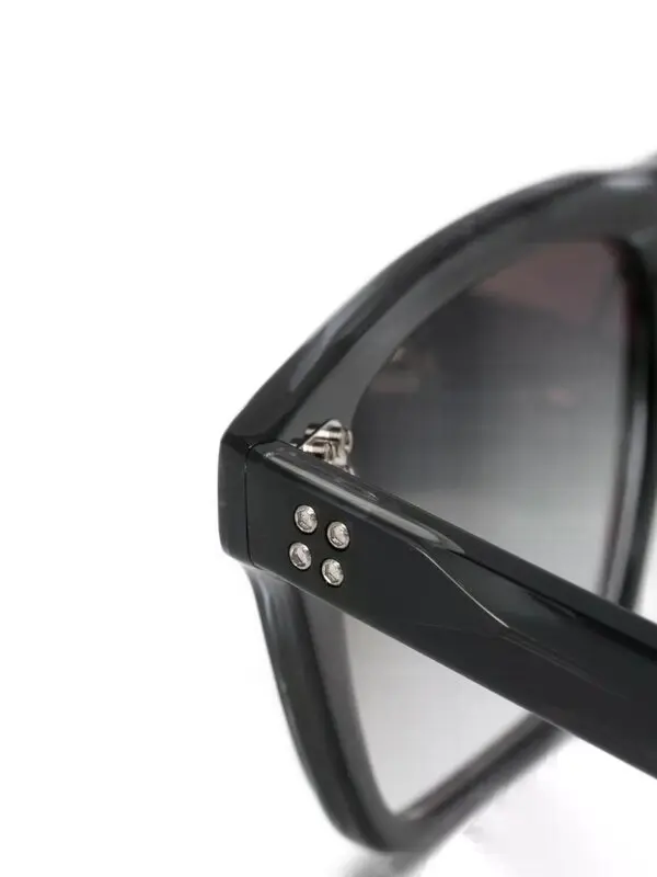 Dita Thavos Square-frame Sunglasses - Grey