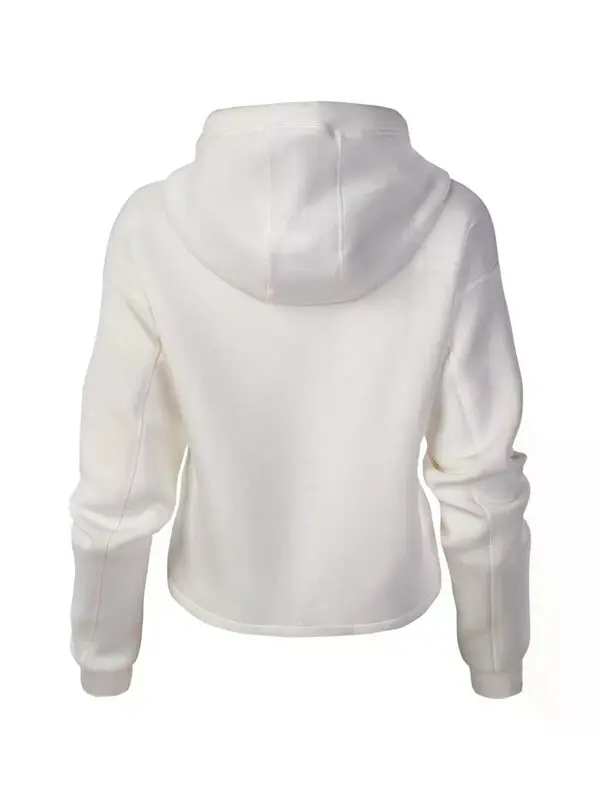 Guess Logo Hoodie - White
