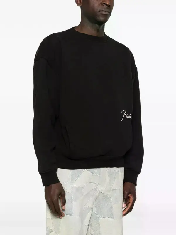 Rhude Logo-embroidered Sweater