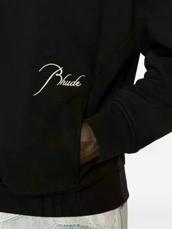 Rhude Logo-embroidered Sweater