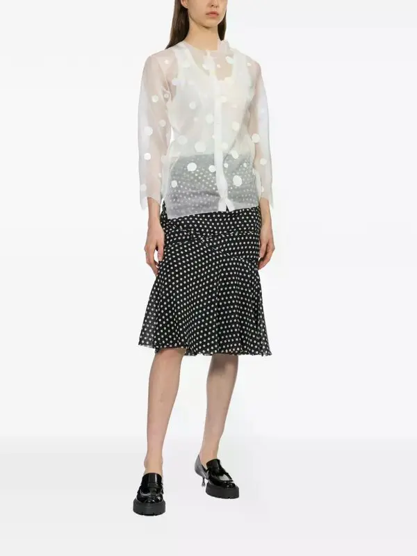 Junya Watanabe Polka Dot Cardigan