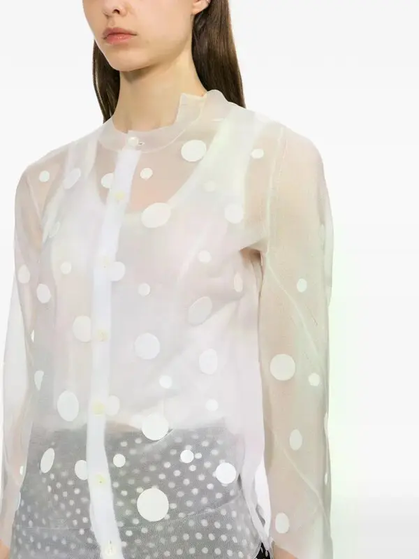 Junya Watanabe Polka Dot Cardigan