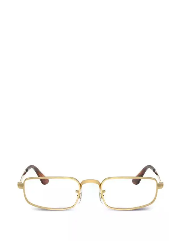 Ray-ban Rectangular Frame Glasses - Gold