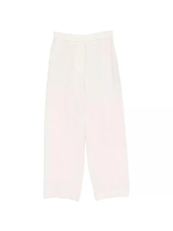 Peserico Elasticated Waist Trousers - Neutrals