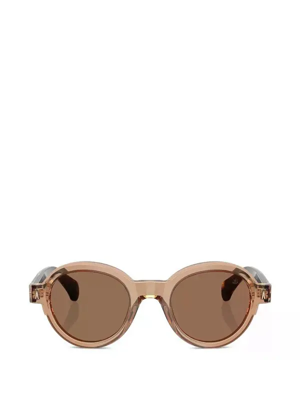 Moncler Rondosa Round-frame Sunglasses - Brown