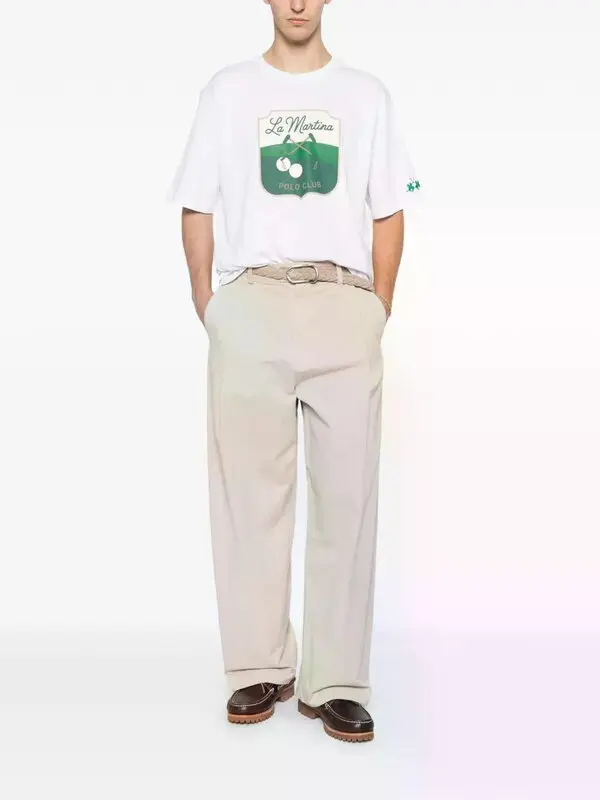 LA MARTINA Logo-print T-shirt