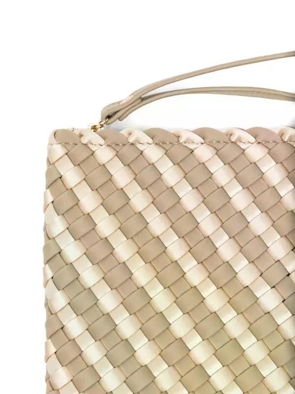 MARREA Woven-design Clutch Bag