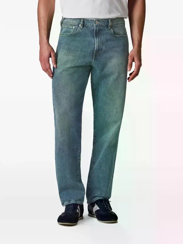 Paul Smith Tapered-fit Faded-effect Jeans