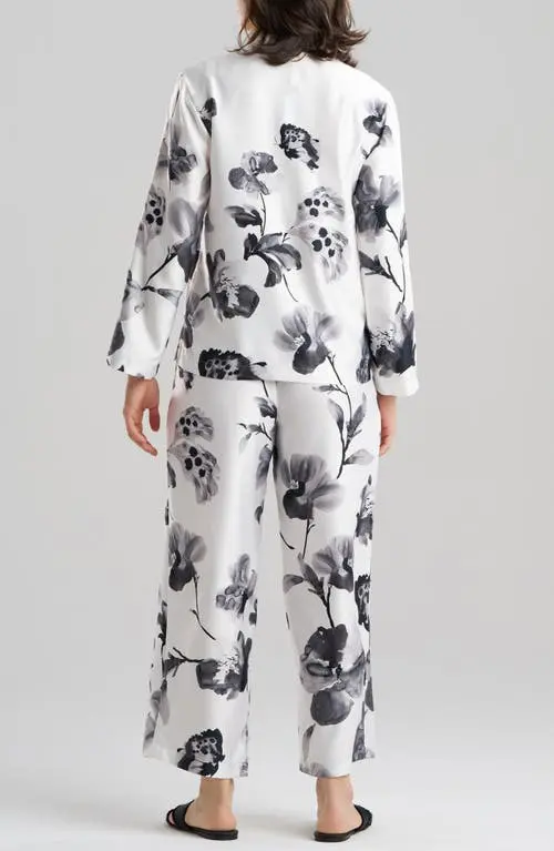 Natori Aurelia Charmeuse Crop Pajamas