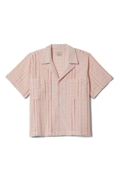 Brixton Paradise Mixed Stitch Camp Shirt
