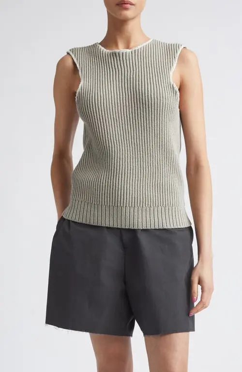 MAISON MARGIELA Deconstructed Sleeveless Sweater