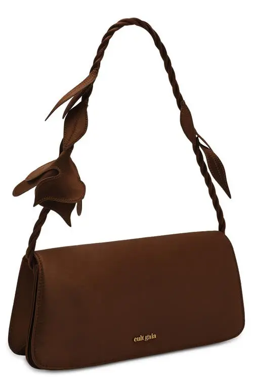 Cult Gaia Cosette Satin Shoulder Bag - Luwak