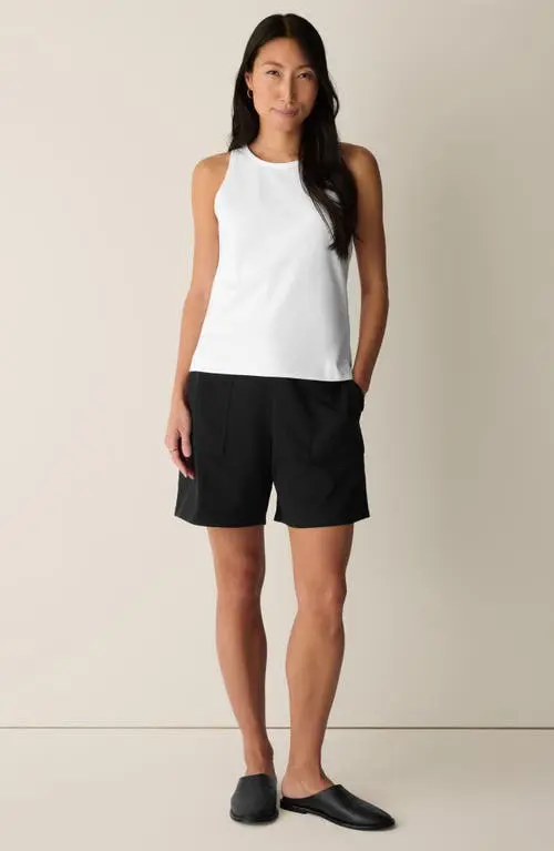 Eileen Fisher Slim Stretch Cotton Tank
