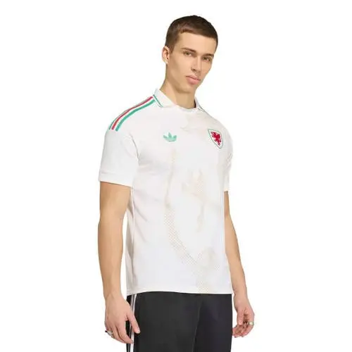 Adidas Wales National Team 2026 World Cup Replica Jersey By - White