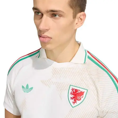 Adidas Wales National Team 2026 World Cup Replica Jersey By - White