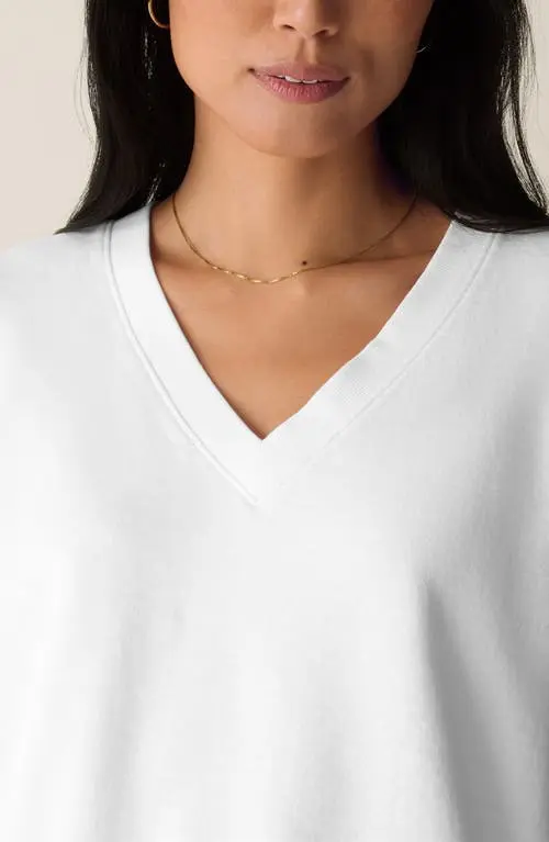 Eileen Fisher Organic Cotton Sleeveless Top - White