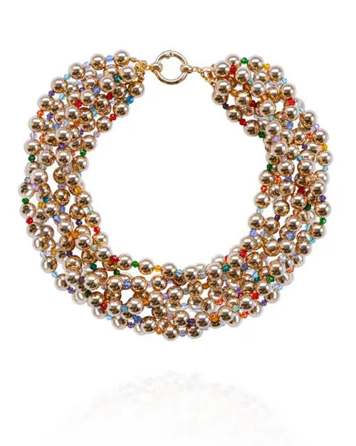 SAULE LABEL Ilka Necklace - Gold Gumdrops