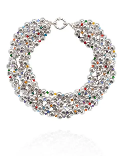 SAULE LABEL Ilka Necklace - Silver Sweetness