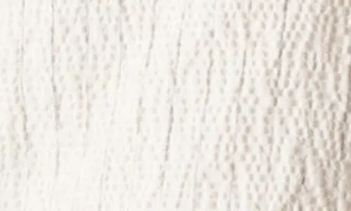 DEKE Oasis 8.5-inch Pinstripe Seersucker Bermuda Shorts - White/grey