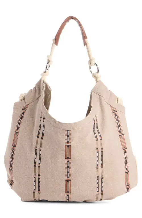Isabel Marant Byron Embroidered Canvas Shopper Tote - Ecru
