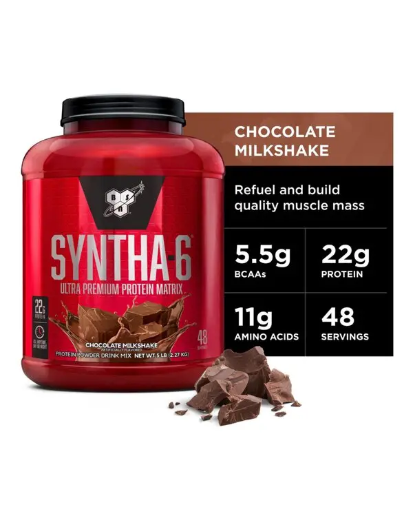 BSN Syntha-6 Whey Protein Powder With Micellar Casein - No Color