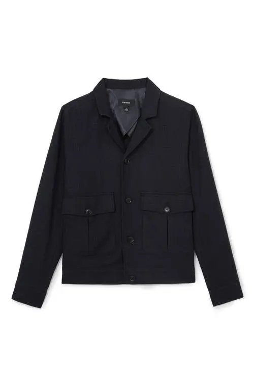 REISS Textured Hopsack Jacket