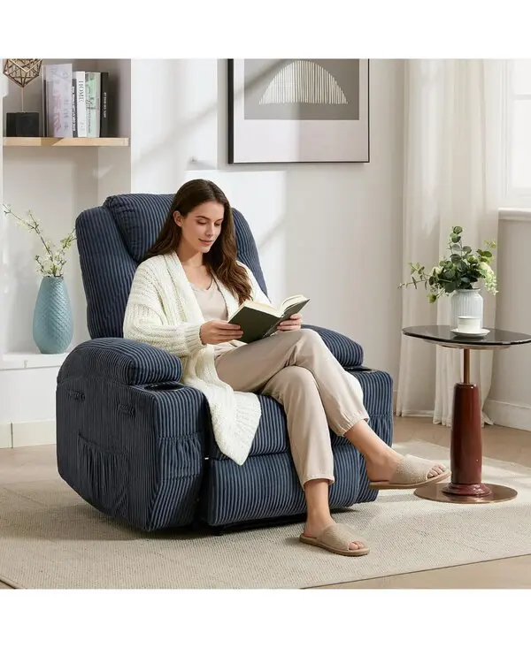 GAOMON Rocking Recliner Chair With Vibration Massage