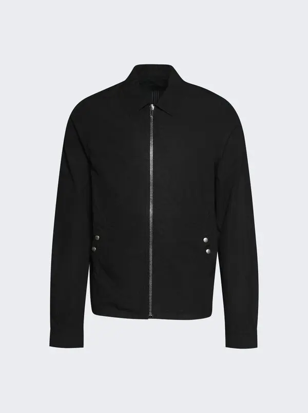 Rick Owens Zip Front Jacket - Black