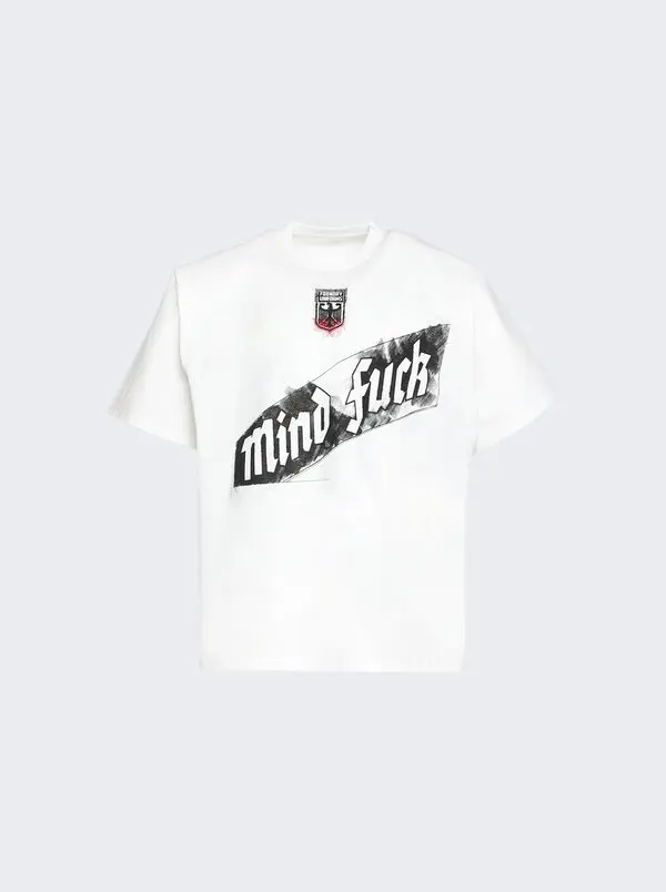 PROTOTYPES Mind Fuck Printed Tee - White