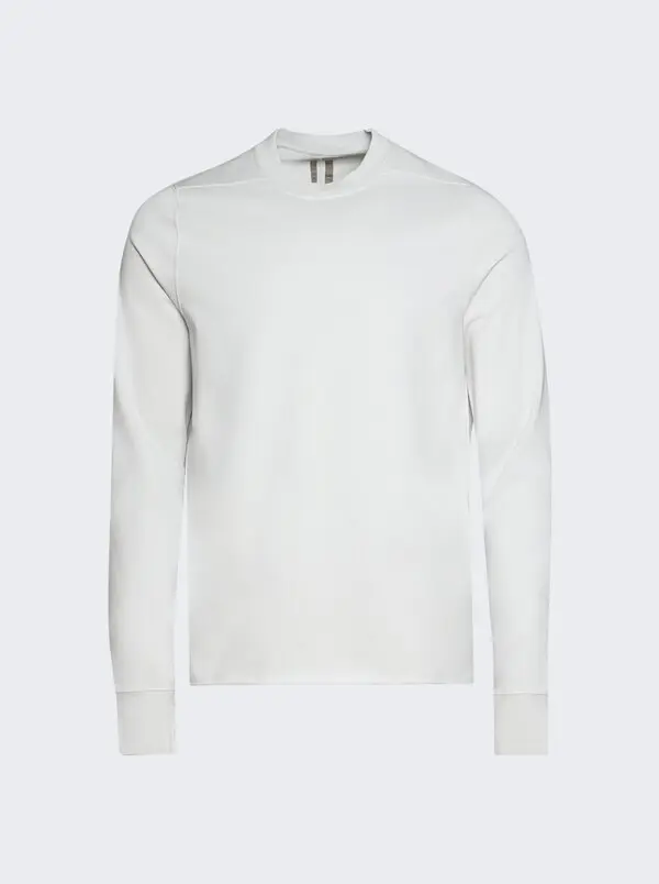 Rick Owens Crewneck Sweat Tee Milk Wash